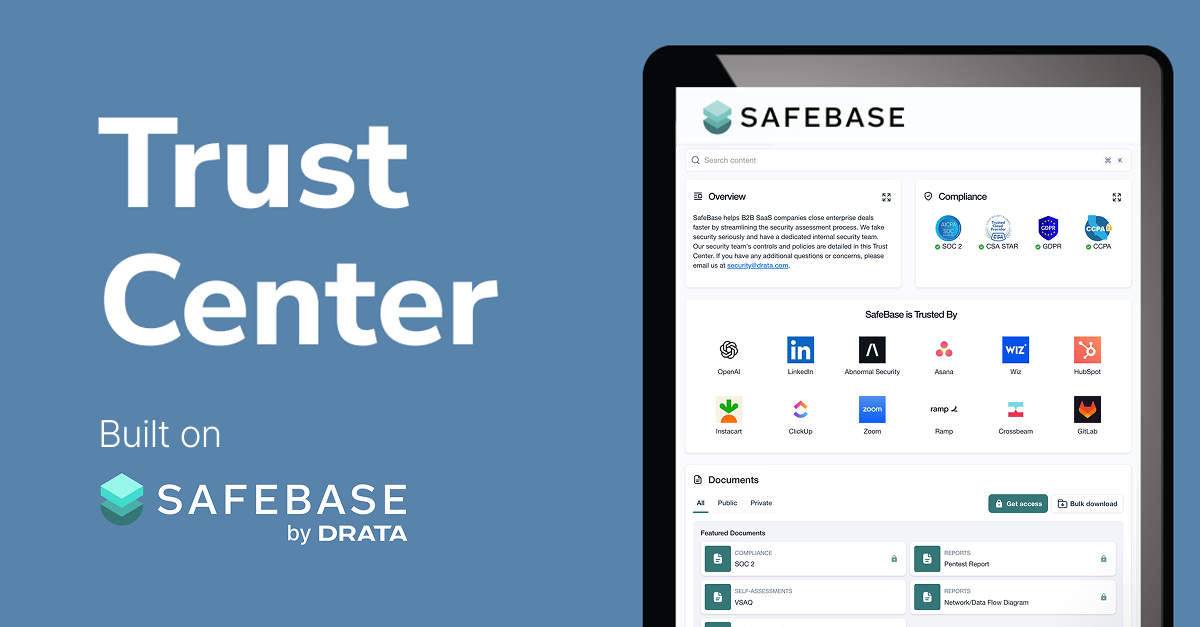 Oobeya Oobeya Trust Center | Powered by SafeBase